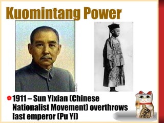 Communist take power in china | PPT | Politics