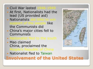 Communist triumph in china | PPTX