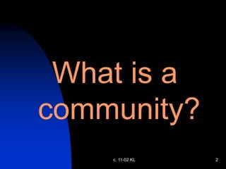 Communities.ppt