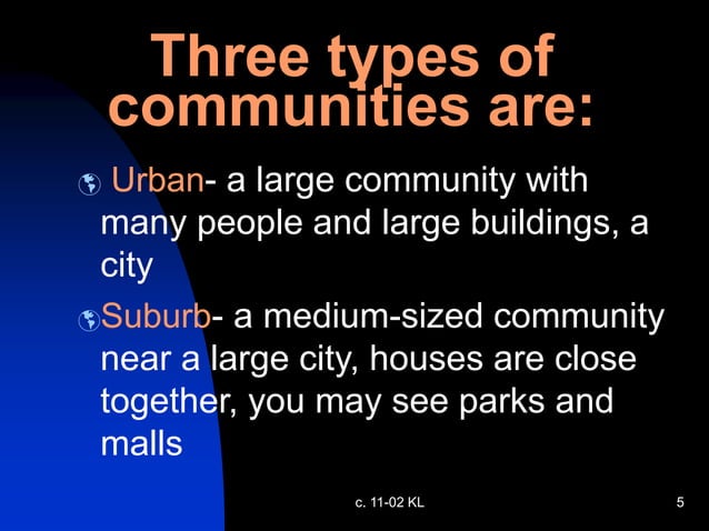 Communities.ppt