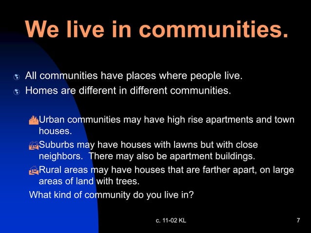 Communities.ppt
