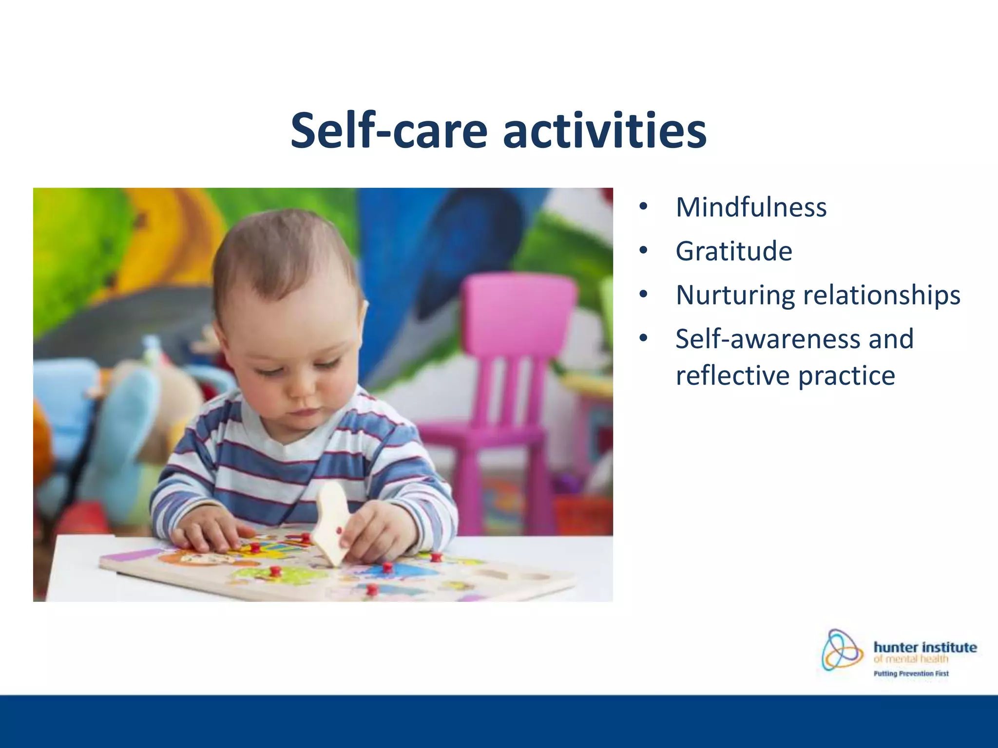 Self-care: Good for you and your work | PPTX