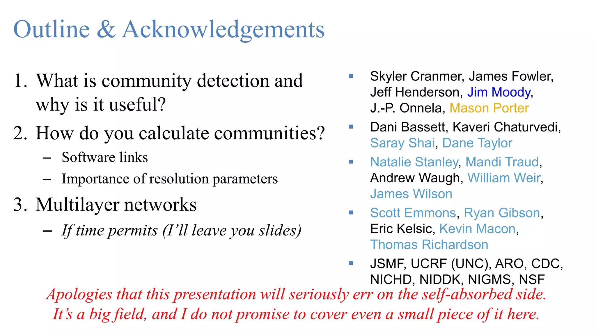 06 Community Detection | PPT