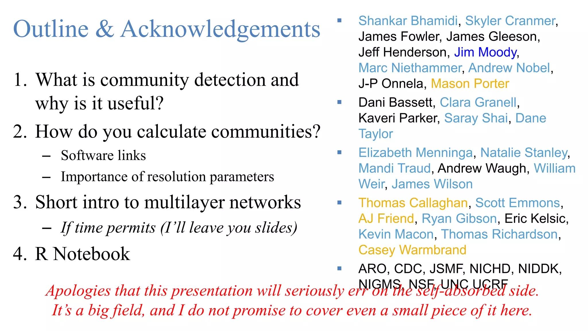 13 Community Detection | PPTX