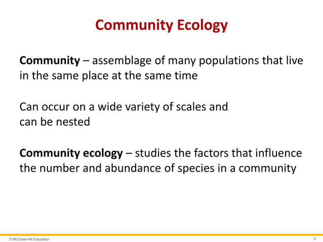 Communities and ecosystems | PPTX