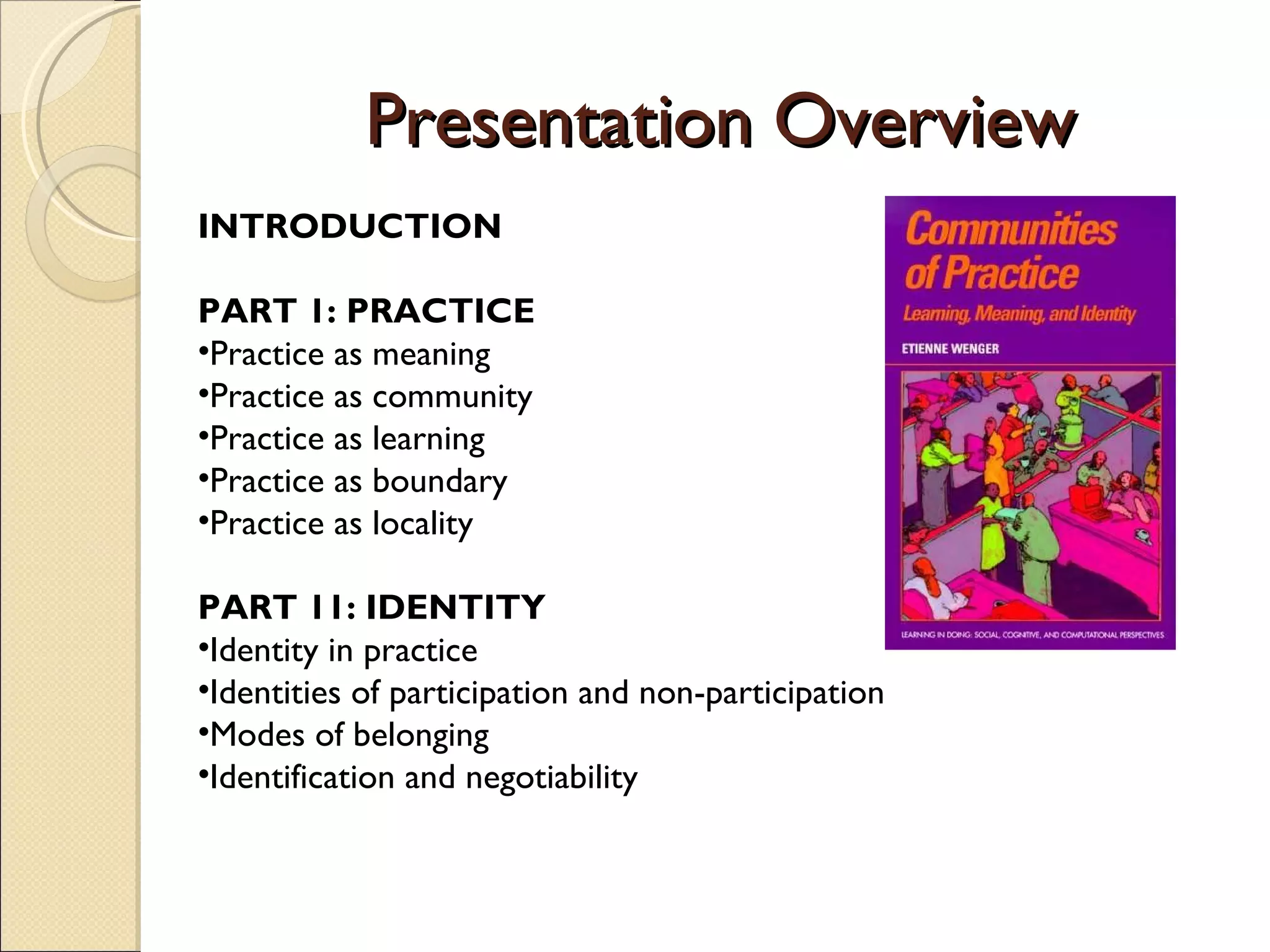 Communities of practice presentation | PPT