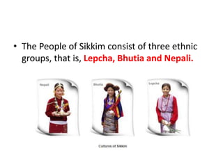 Communities of sikkim | PPTX
