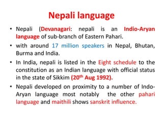 Communities of sikkim | PPTX