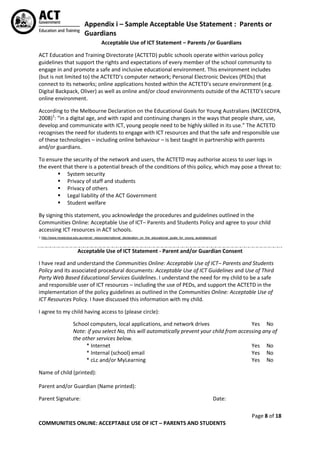 Communities online policy 190813 | PDF | Internet | Computing