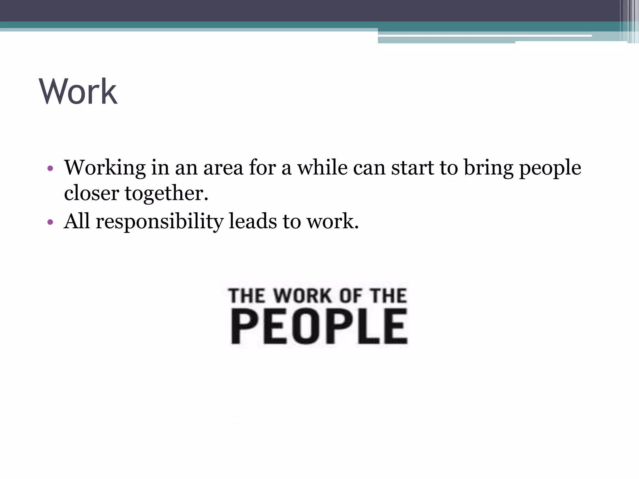 The Responsibilities of a Community | PPTX