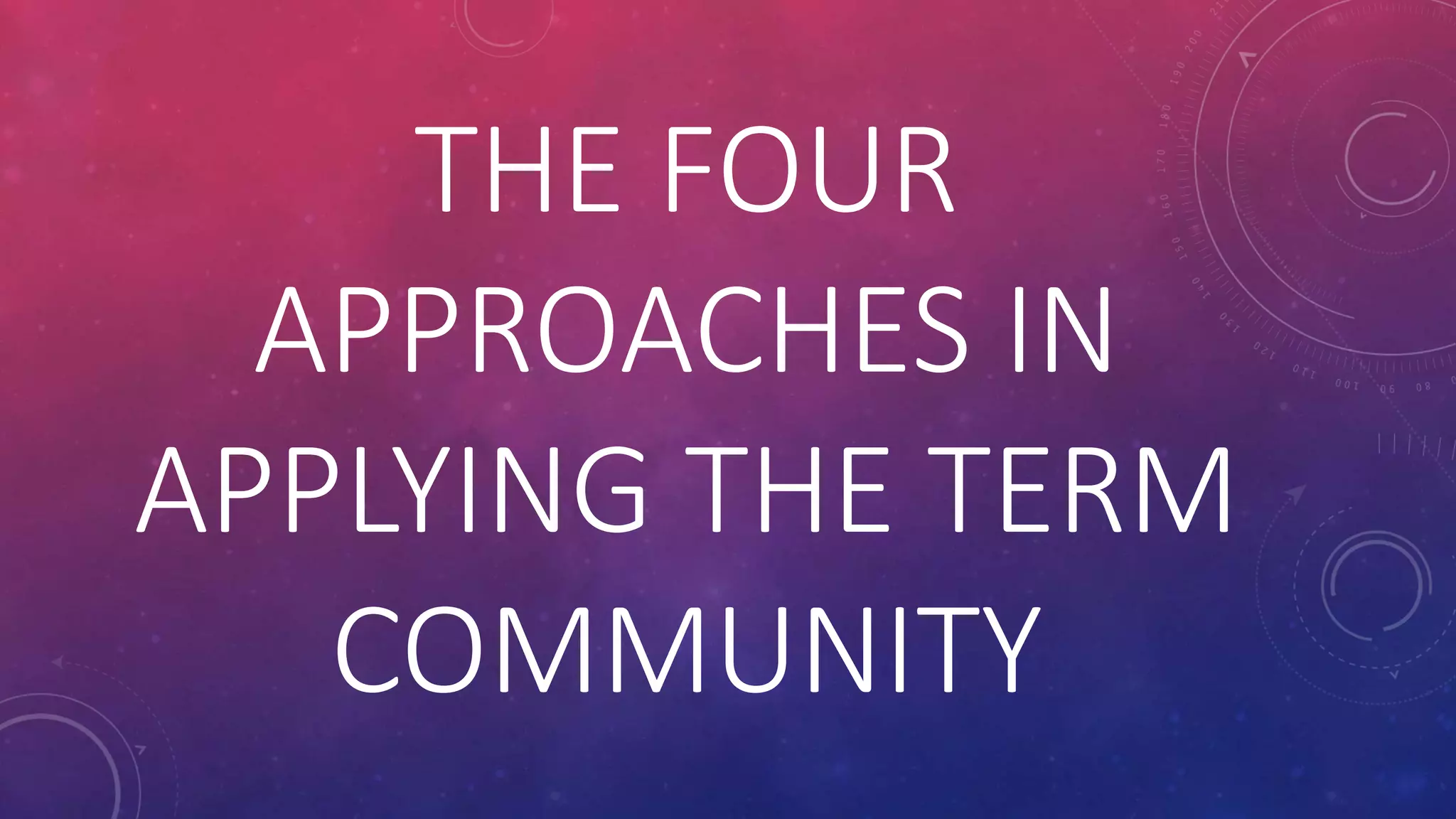 Community lesson 1 | PPTX