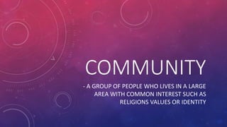 Community lesson 1 | PPTX
