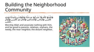 Islamic Principles for Local Empowerment and Environmental Stewardship ...
