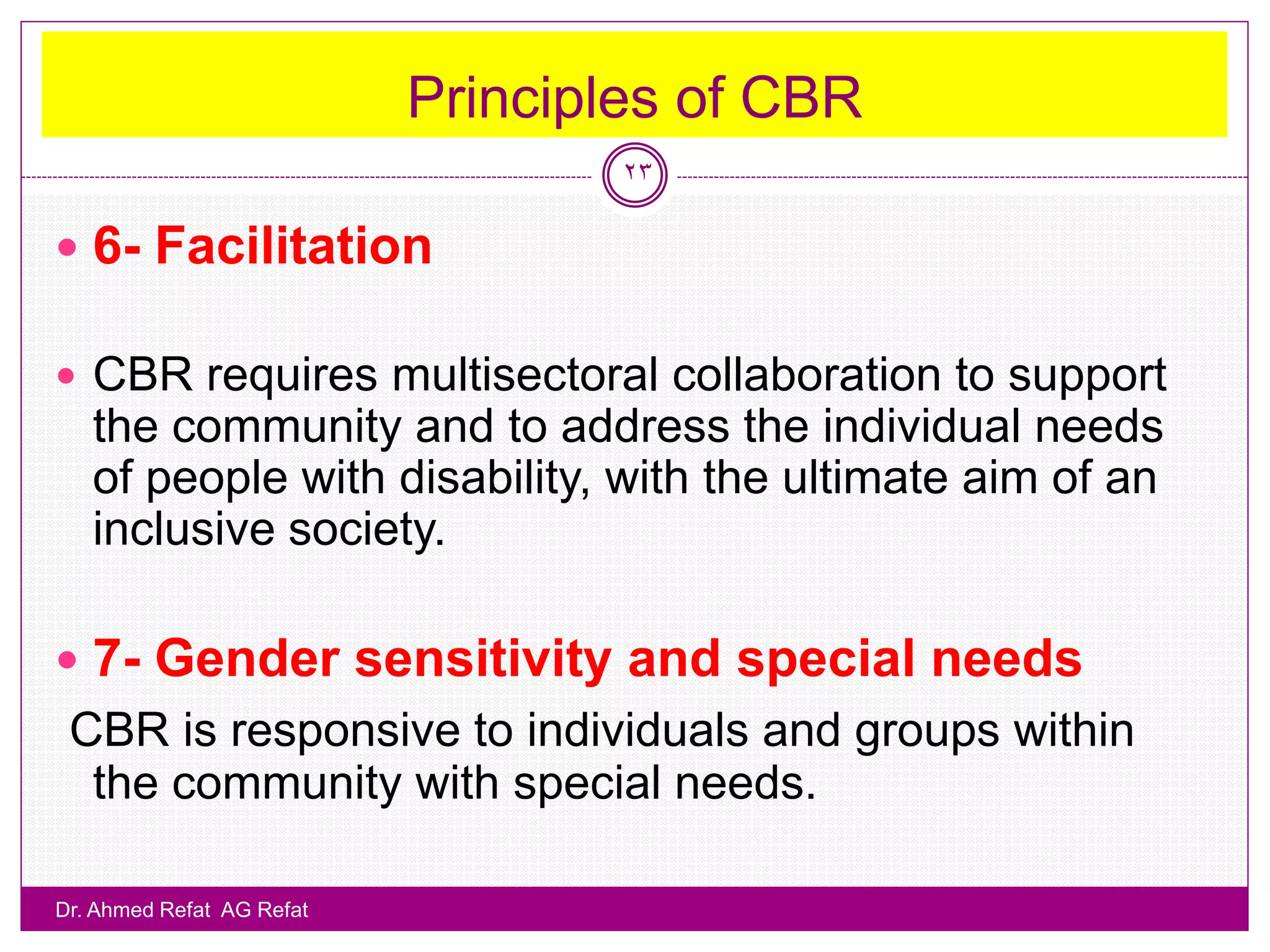 Community Based Rehabilitation CBR | PDF