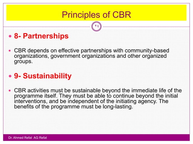 Community Based Rehabilitation CBR | PDF