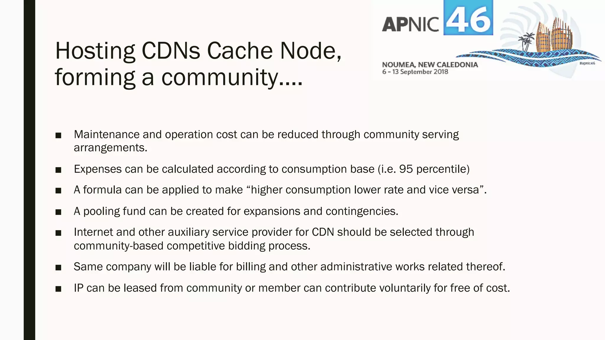 Community based CDN node & caching hosting | PPT