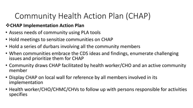 Community-based Health Planning Services as a Primary Health Care ...