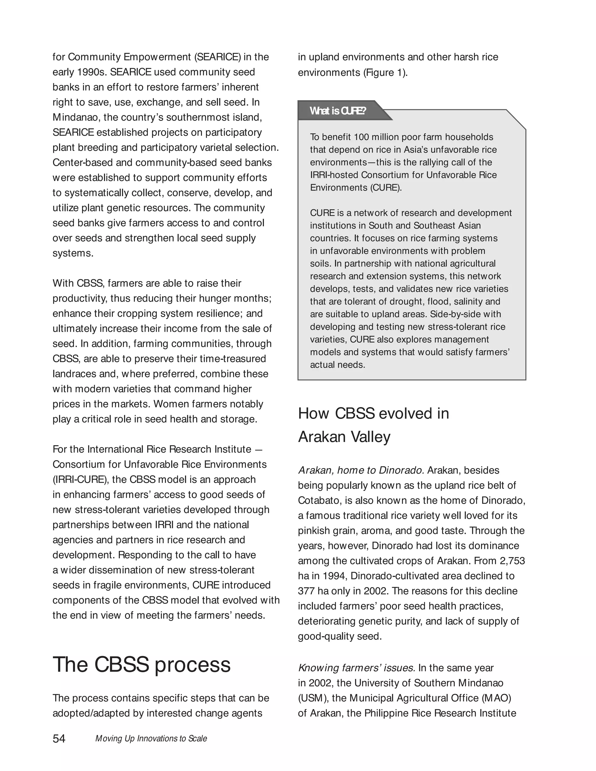 Community based seed systems | PDF