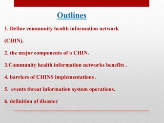 Community health-information-networks (2) | PPTX