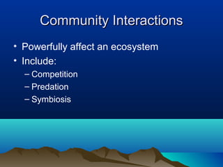 Community interactions-and-sucession | PPT