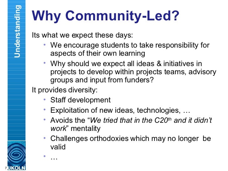 Community Led Activities