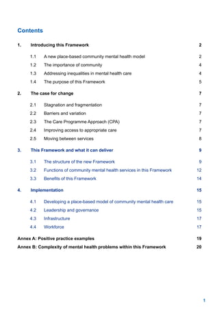 Community mental-health-framework-for-adults-and-older-adults | PDF
