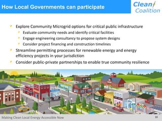 Community Microgrids: Savings and resilience for local governments (1 ...