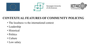 Community oriented-policing | PPTX