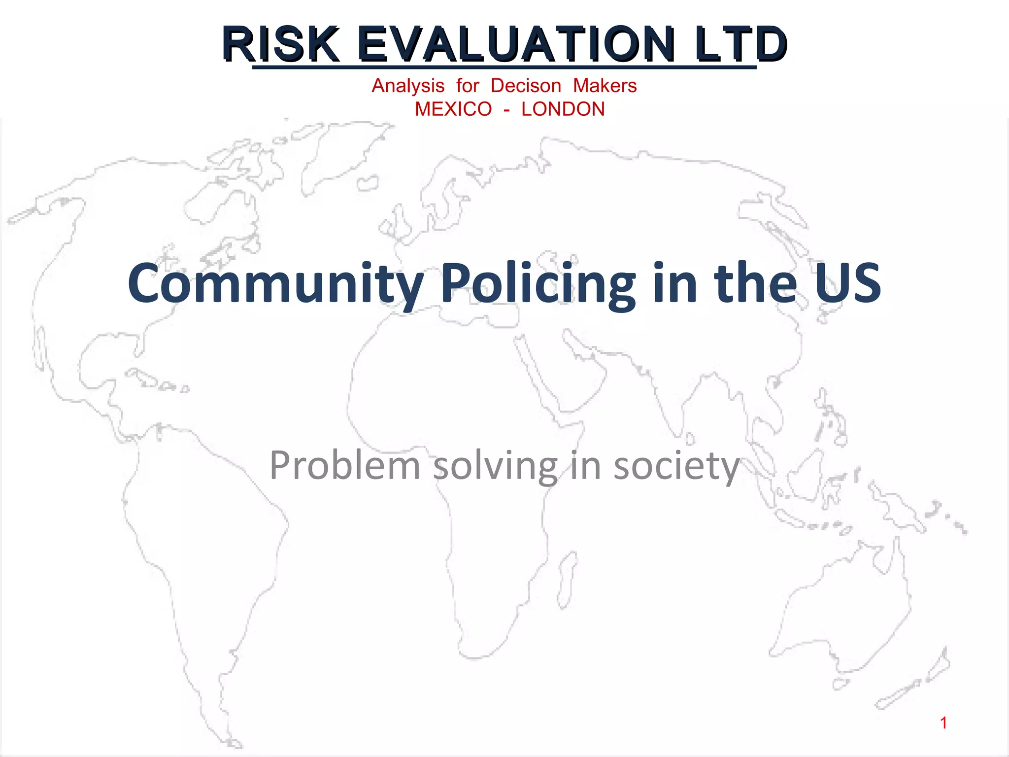Community Policing | PPT