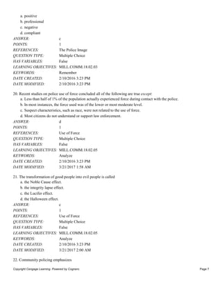 Community Policing Partnerships for Problem Solving 8th Edition Miller ...