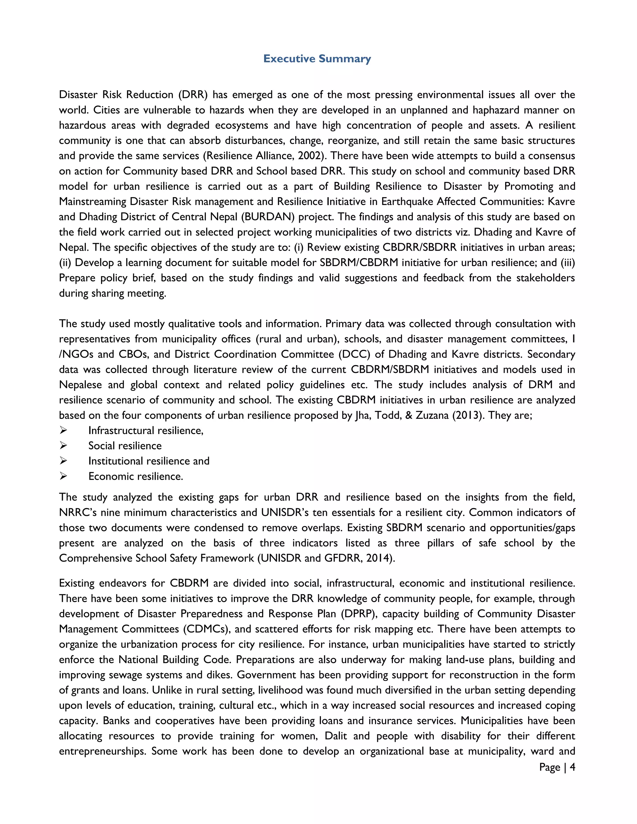 Community school-based-disaster-risk-management-model-for-urban ...