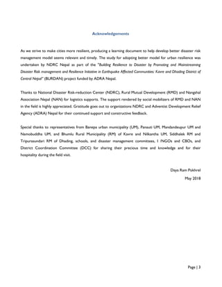 Community school-based-disaster-risk-management-model-for-urban ...