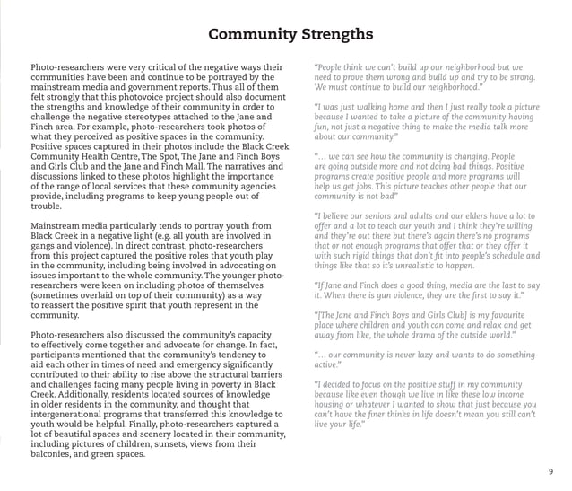 Exposed Photobook - Community Strengths | PDF