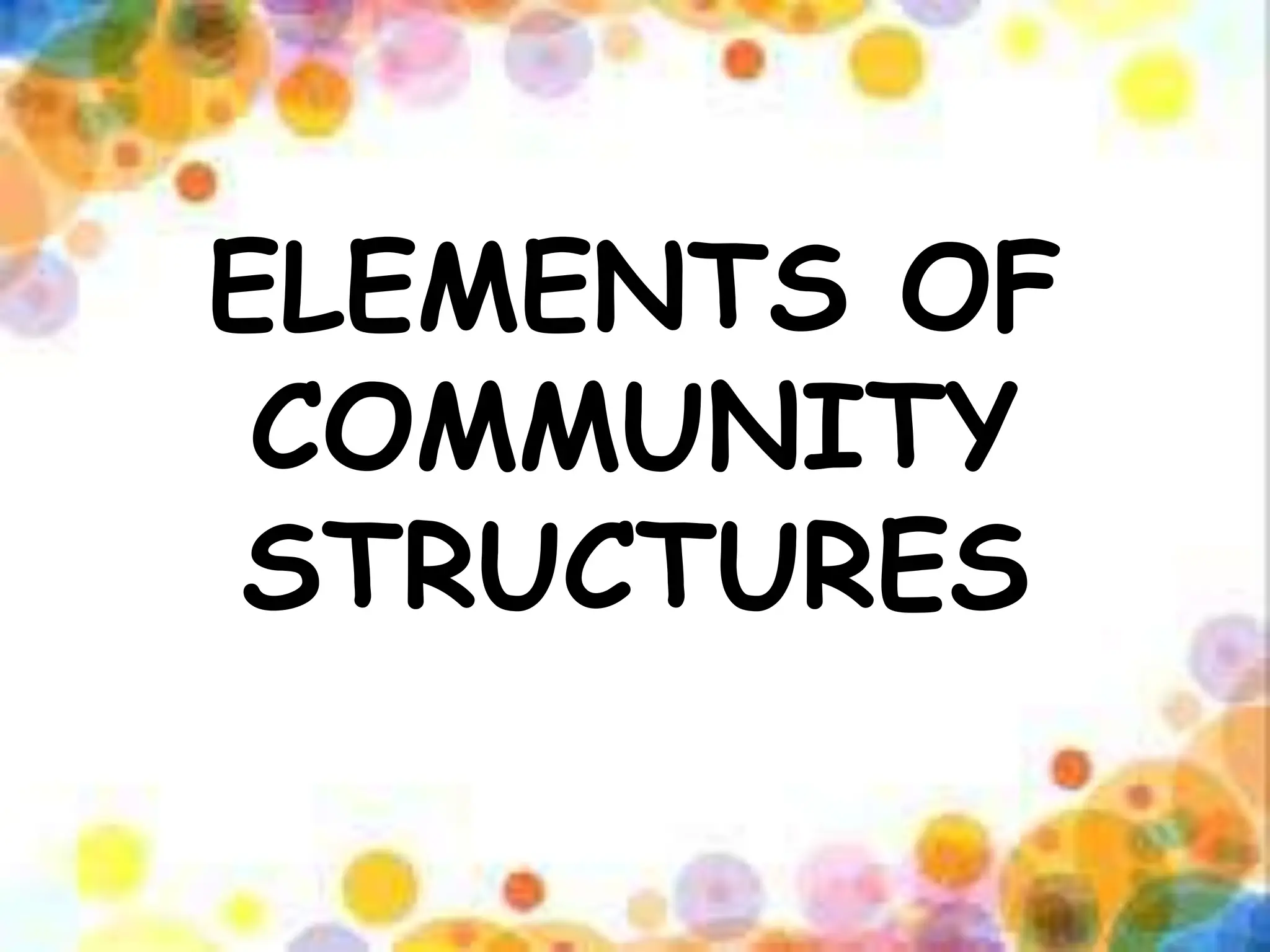 community structures and economic entity-Copy-1.pptx