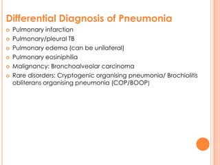 Community acquired pneumonia | PPTX