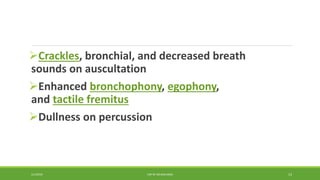 Community acquired pneumonia | PPTX