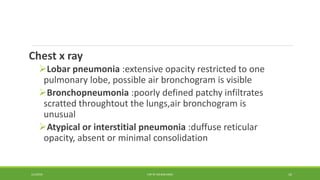 Community acquired pneumonia | PPTX