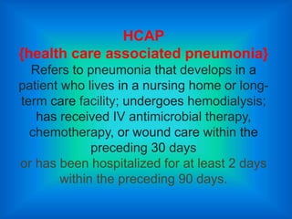 Community acquired pneumonia 2015 part 2 | PPT