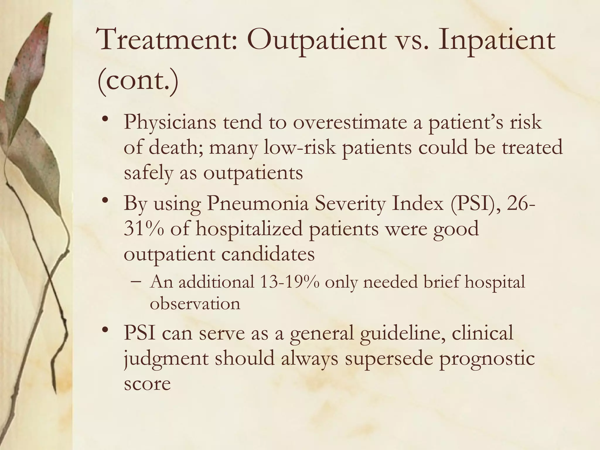 Community acquired pneumonia (cap) | PPT