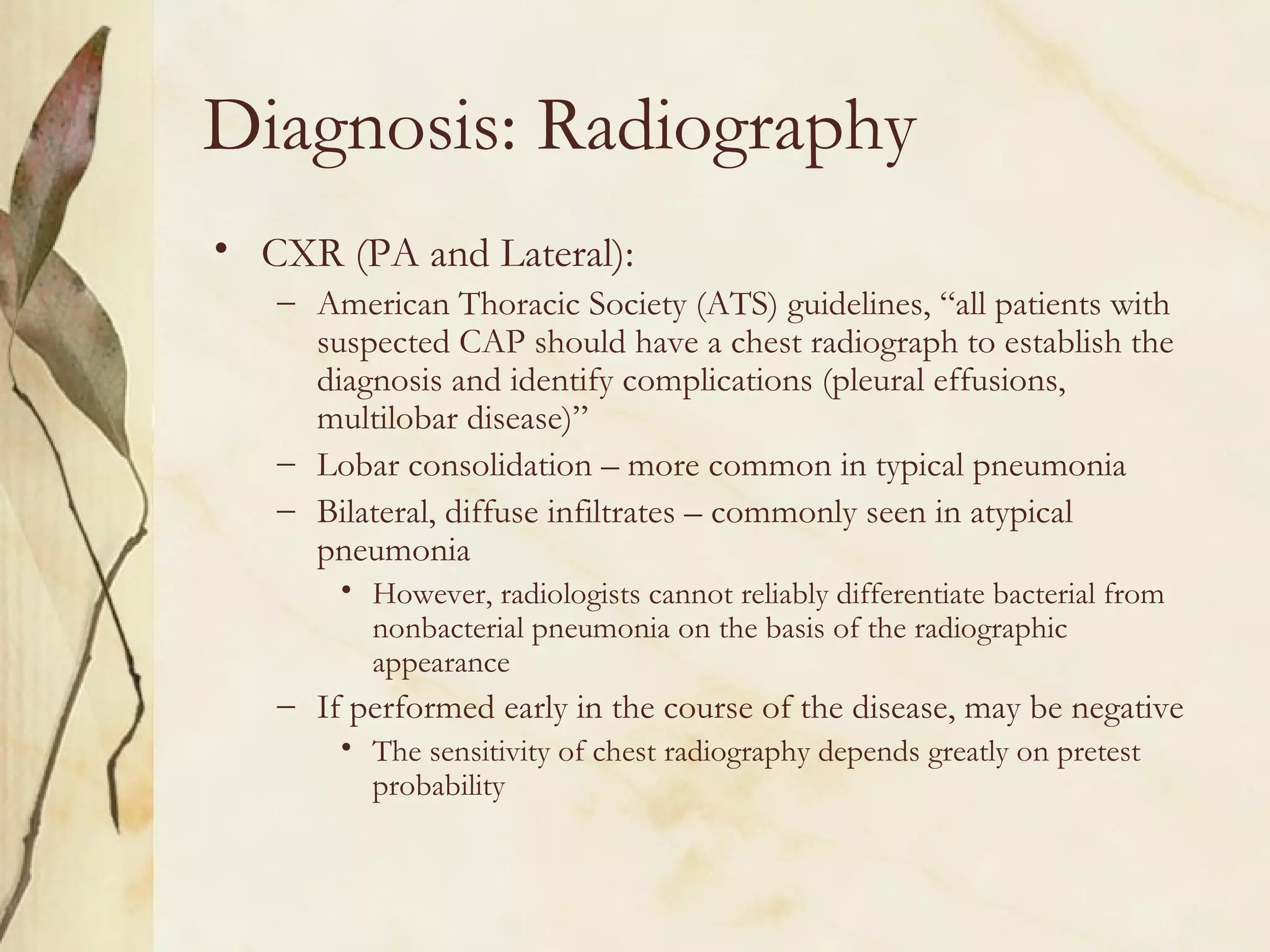 Community acquired pneumonia (cap) | PPT