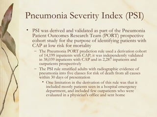 Community acquired pneumonia (cap) | PPT