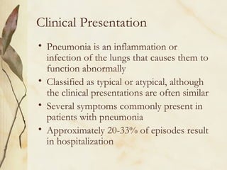 Community acquired pneumonia (cap) | PPT