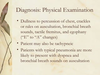 Community acquired pneumonia (cap) | PPT