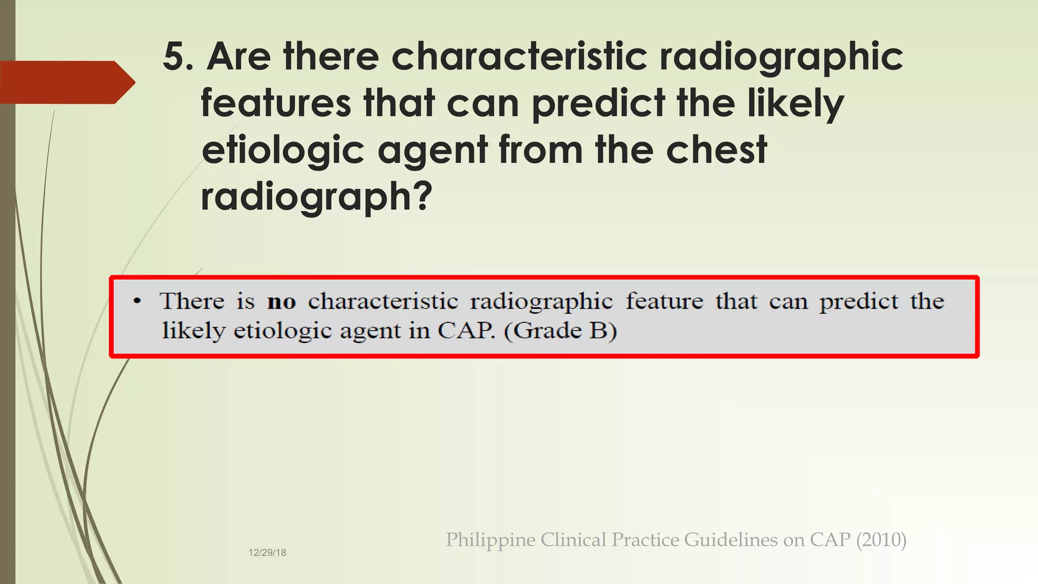 Community acquired pneumonia cpg 2016 | PPT