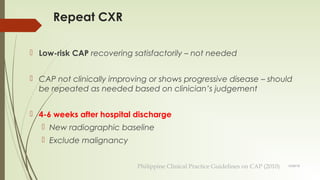 Community acquired pneumonia cpg 2016 | PPT