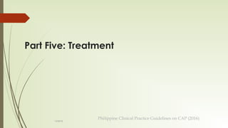 Community acquired pneumonia cpg 2016 | PPT