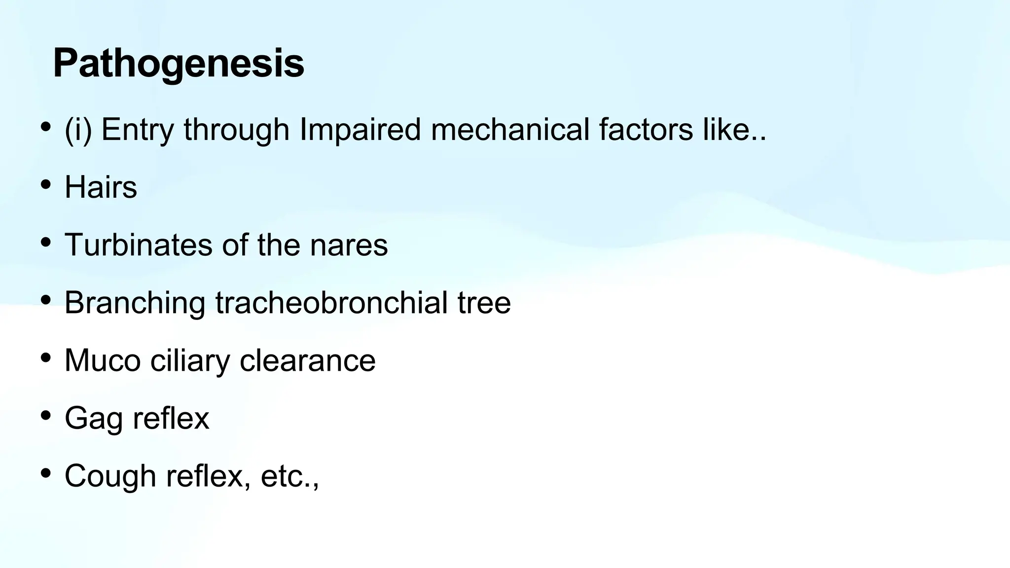 Community Acquired Pneumonia Pathophysiology | PPTX
