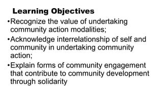 Community Action (Community Engagement, Solidarity and Citizenhip.pptx