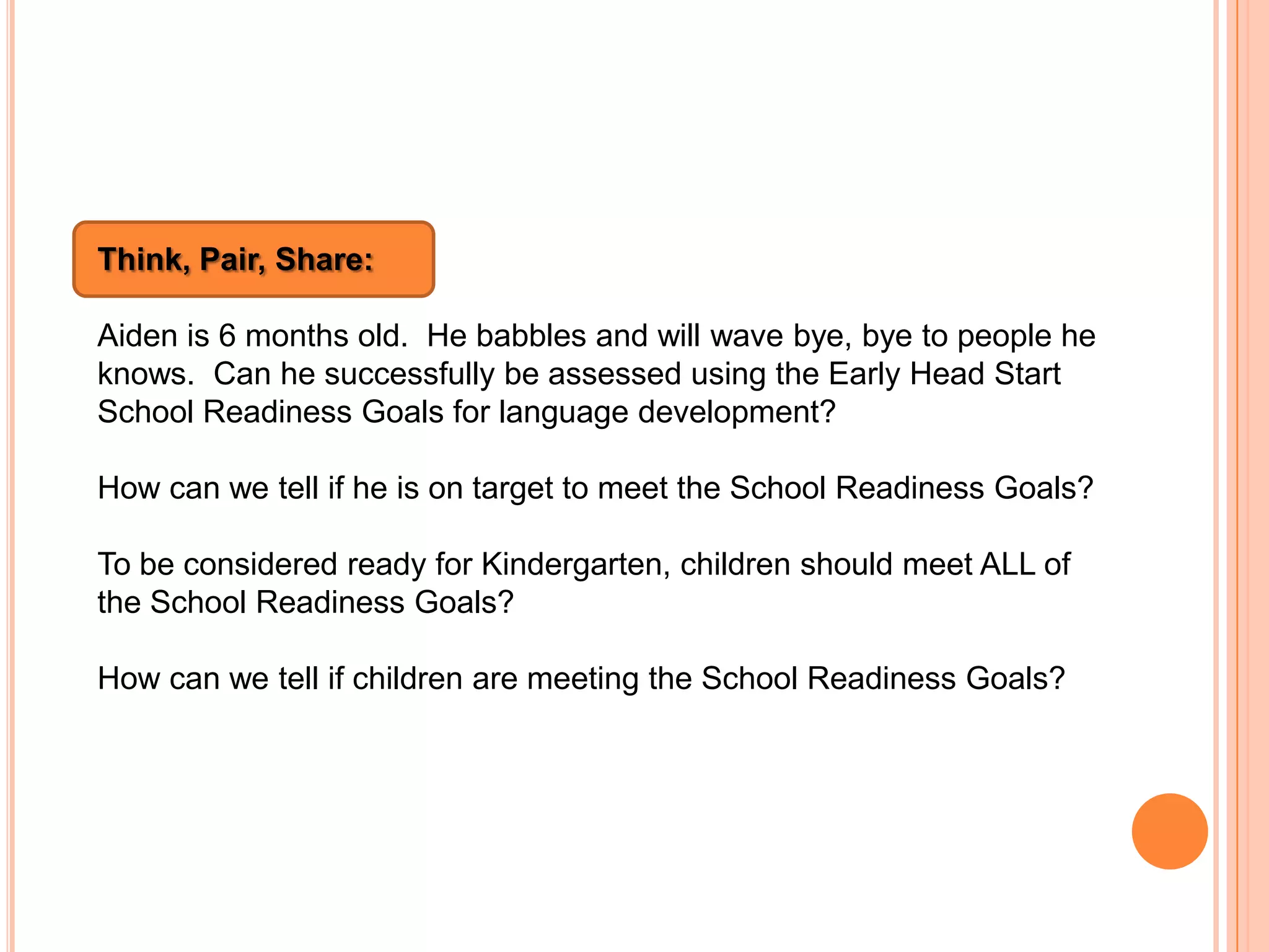 Community Action Approach to School Readiness | PPTX