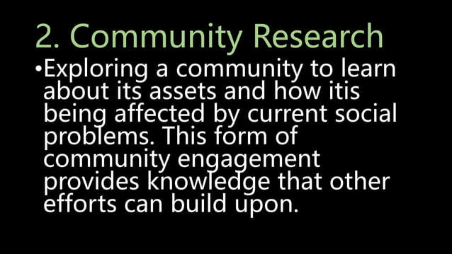 Community Action Modalities and Citizenship - week 6.pptx | Politics